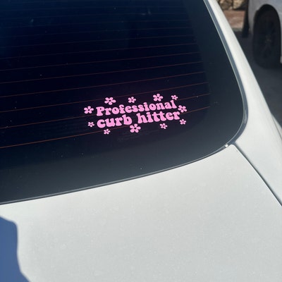 Professional Curb Hitter Vinyl Decal - Etsy