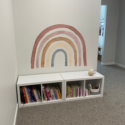 Girl House Shape Decal, Boho Kids Arch Wall Decal , Arch Wall Decal ...