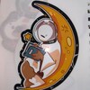Cute Space Ghost Waterproof Sticker Set V5 - Etsy
