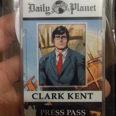 DC Comic's Inspired Classic clark Kent Daily - Etsy