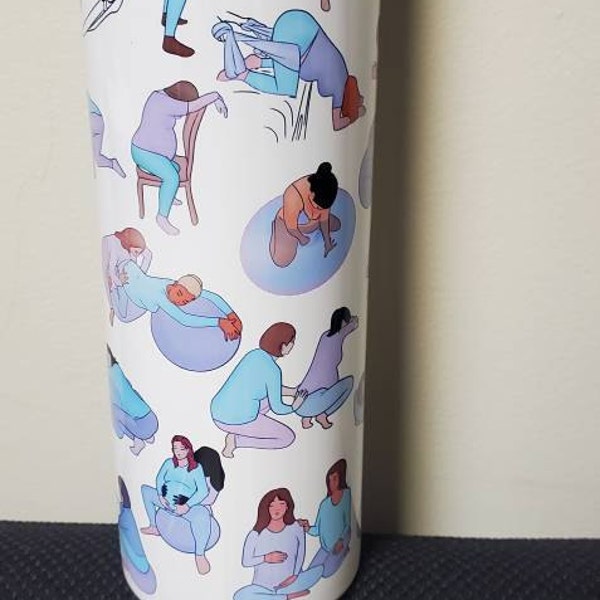 Stages of Labor and Delivery Poster and Birth Stages Cards. Birth ...