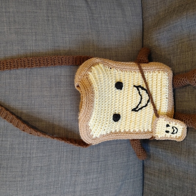 Toastie Bread Bag Crochet Pattern - Etsy