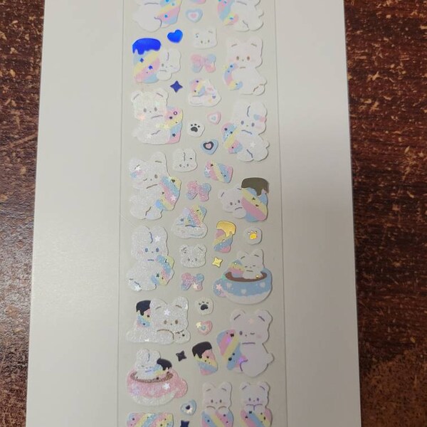 Kpop Stickers Toploader Sticker Sheets Polco Deco Sticker Sheets Korean ...