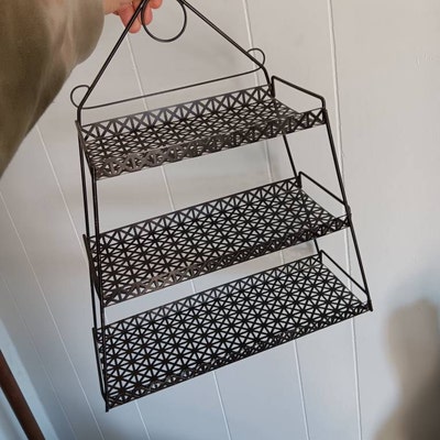 Vintage HOT PINK 60s Flowers & Waves Drapey Sheer Matte Poly Polyester ...