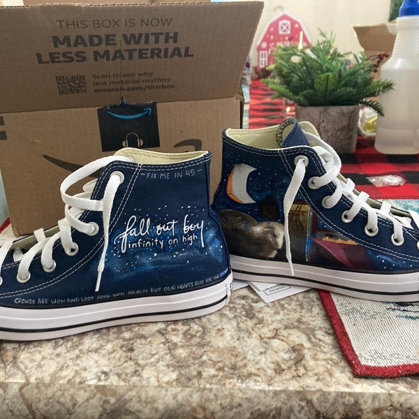 Custom Infinity on High Shoes - Etsy