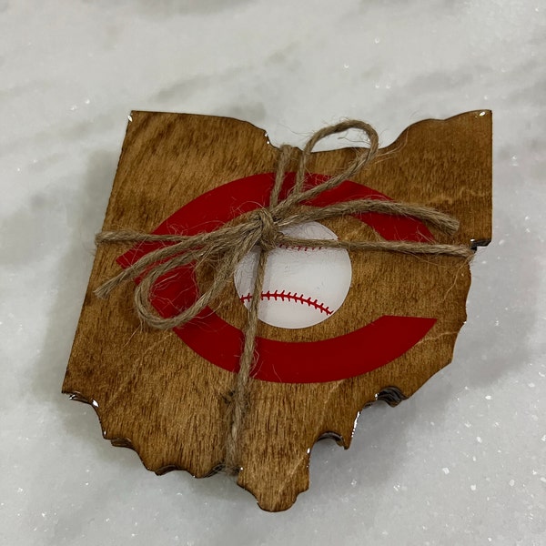 Set of 4 Ohio State Drink Coasters. - Etsy