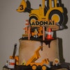 Front Loader Cake Topper, Construction Birthday Party, Boy Party, - Etsy
