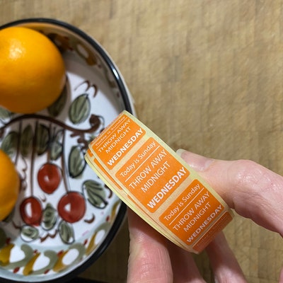 Day Dot Food Labels - Etsy UK