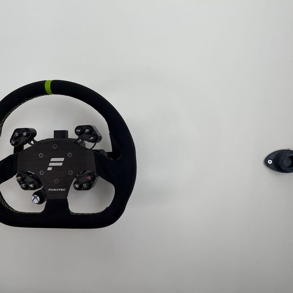 Simagic/moza Steering Wheel Wall Mount/8020 Aluminium Profile Mount - Etsy