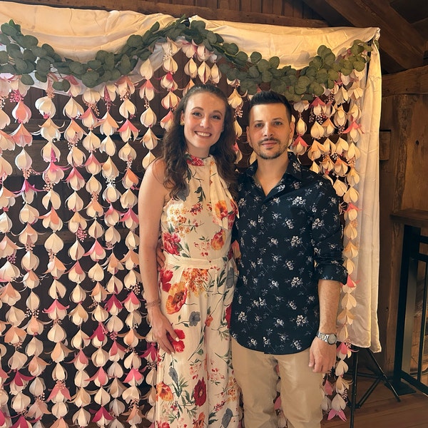 Paper Flower Garland Template for Silhouette, Cricut or Hand Cutting ...