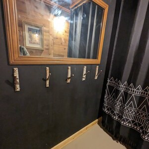 Hardwood Tree Branch Hooks. Wood Hooks. Wall Hooks, Handmade Coat Racks ...