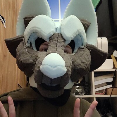 PDF TEMPLATE: Fursuit Head Base Fox Digital Download - Etsy