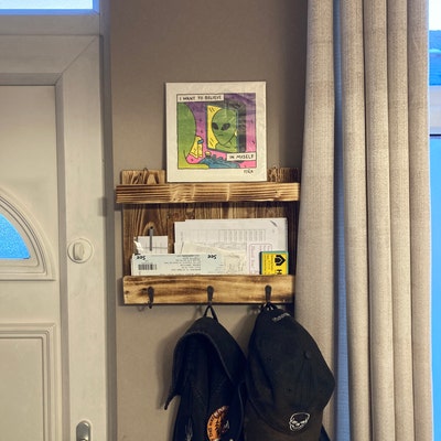 Letter Rack Reclaimed Wood - Etsy UK