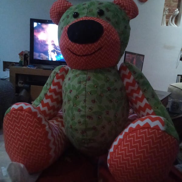 Betsy Memory Bear Sewing Pattern With Video Tutorial (PDF) - Etsy