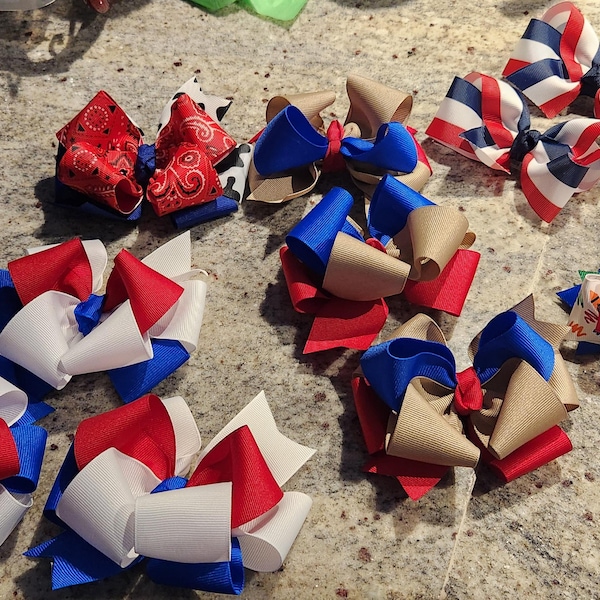 Hair Bows, Hairbow Package, Bundle of Bows, Baby Girl Headbands, You ...