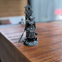 Elf Mage Miniature Wizard Mini Sorcerer Dungeons and Dragons Mini RPG ...