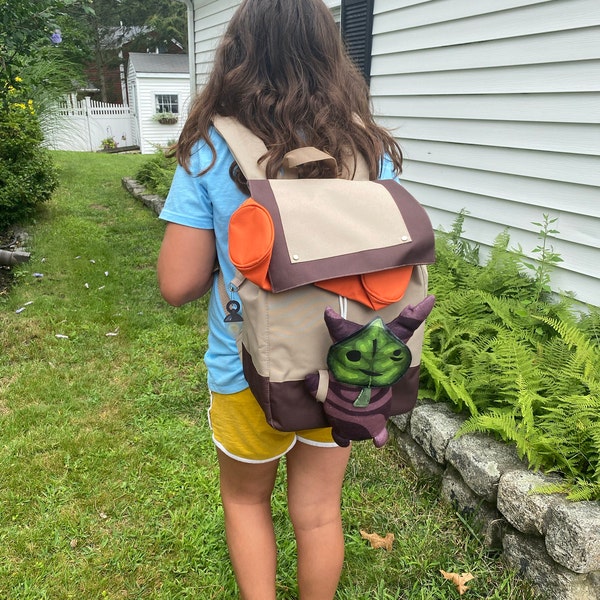 Help Me Find My Friend! Backpack Inspired in Tears of the Kingdom - Etsy