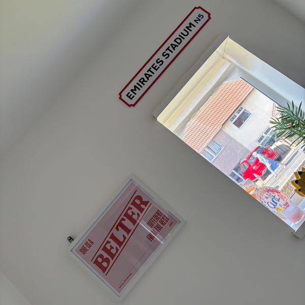 Oasis Inspired Wonderwall Street Slogan Sign **new Larger Size Now ...