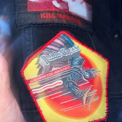 KISS 'rock Roll Over' Album Cover Patch Embroidered Printed, Classic ...