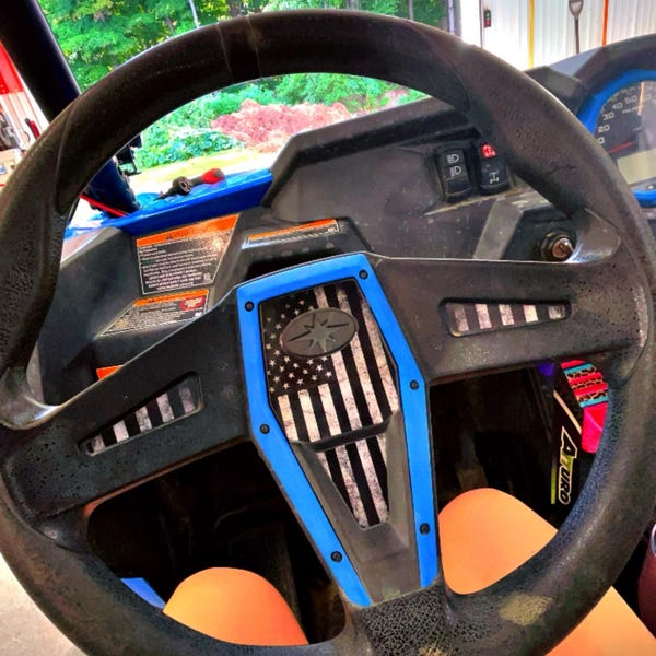 Mustang American Flag Rear Quarter Window Accent Decal 2015-2023both ...