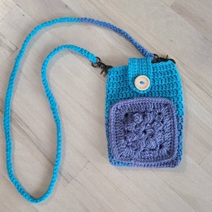 Crochet Phone Bag Pattern PDF Crochet Phone Bag With Pocket - Etsy