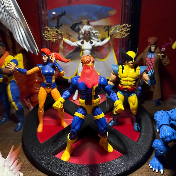 X-men Logo Display Riser for 6in Action Figures 3d Print for Marvel ...