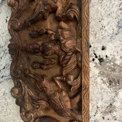 Leather Puppet of Sita Home Decorative Painted Handmade - Etsy