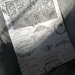 IOD Décor Ink Black by Iron Orchid Designs - Etsy