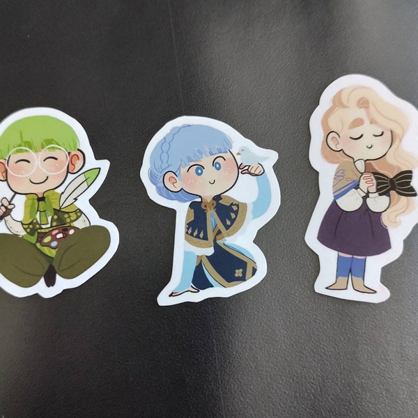 Fire Emblem Three Houses Stickers, FE3H Chibi Decals - Etsy