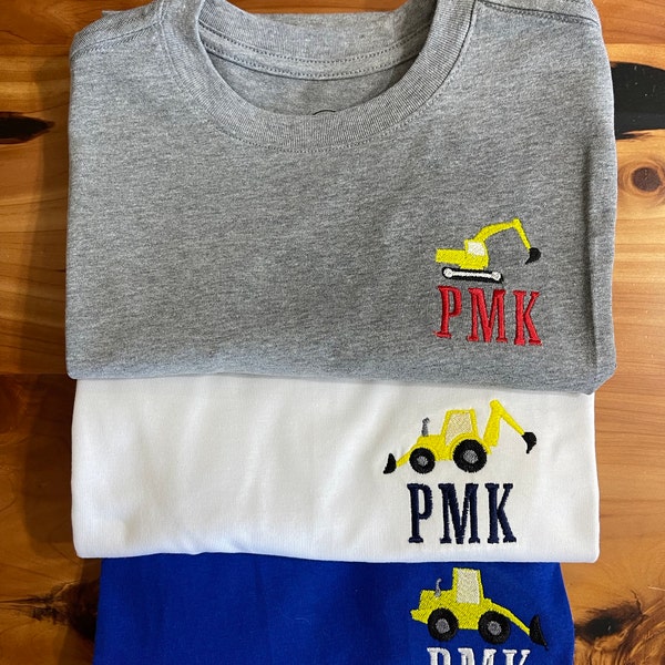 Mini Construction Vehicles Machine Embroidery Design - 4 Designs by 2 ...