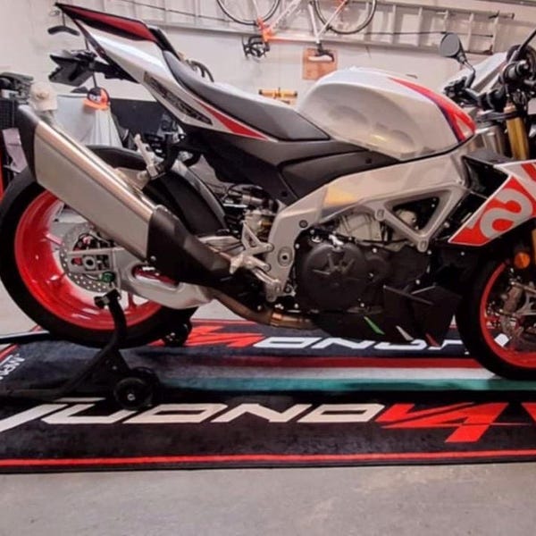 Yamaha MT-07 Motorcycle Personalized Rug Accesorries Floor Bottom Pit ...