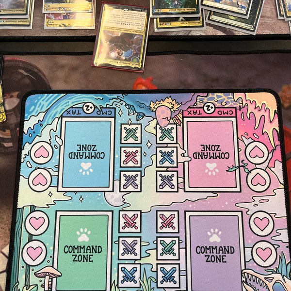 Command Zone Playmat/deskmat - Etsy