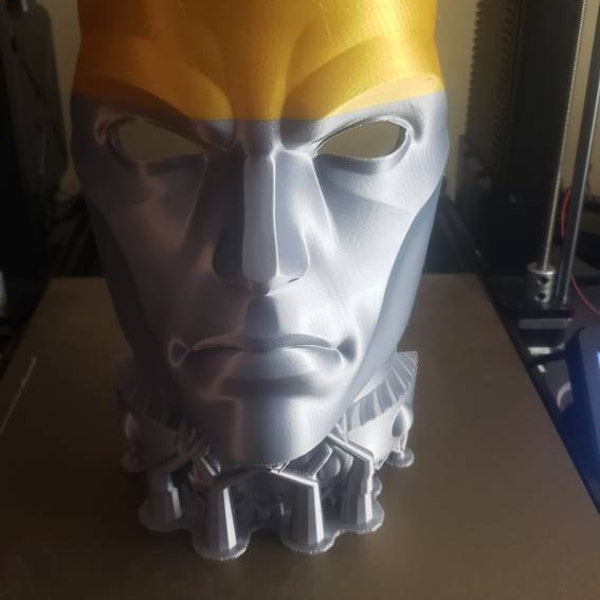 Destro GI JOE Cosplay Mask Super Hero Costume Helmet STL File 3D Print ...