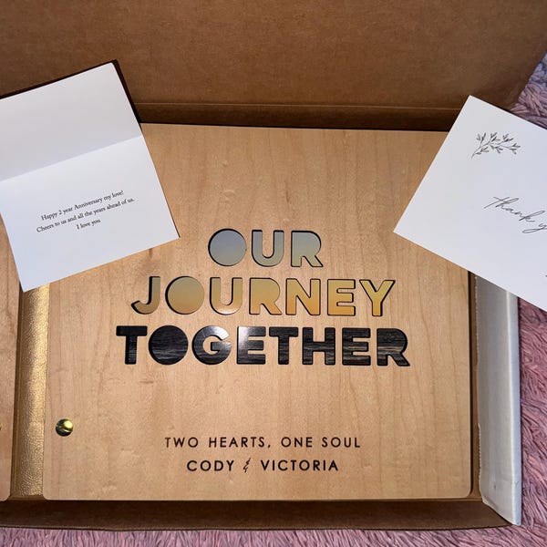 Personalized Mini Keepsake Book - A Heartfelt Valentine's Day Gift - Etsy