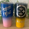 Green Bay Packers Powdercoated Yeti Tumbler, Free Personilization! - Etsy