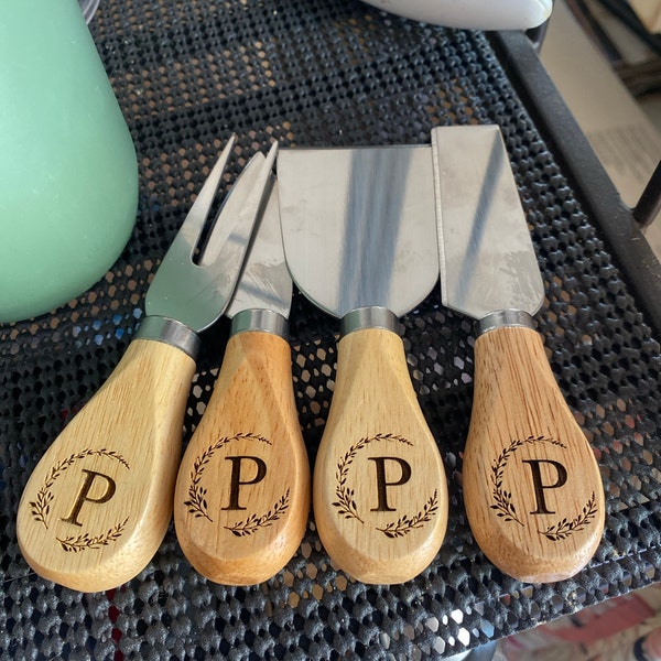Personalized, Cheese Knife Set, Cheese Knives, Gift for Mom, for ...