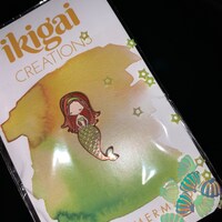 Aboriginal Mermaid of Australia Hard Enamel Pin, Indigenous Mermaid ...