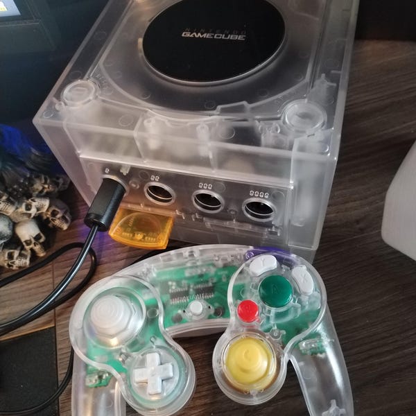 Solid Purple Gamecube Controller Shell - Gamecube Gamepad Case - Retro ...