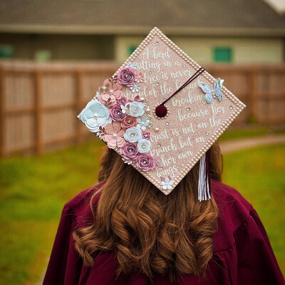 Custom Graduation Cap Topper Personalized Grad Cap Senior Class of Gift ...