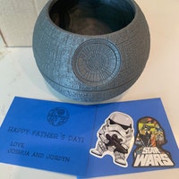 Death Star Planter Bowl Pot - Etsy