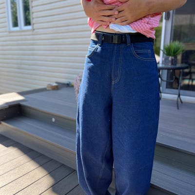 Phat Pants Wide Leg Rave Pants Oversized Skater Baggy Jeans Digital ...