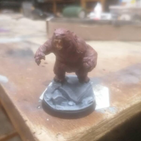 Faun With Standard Miniature | Reindeer Riding Satyr Figure | for D&D ...