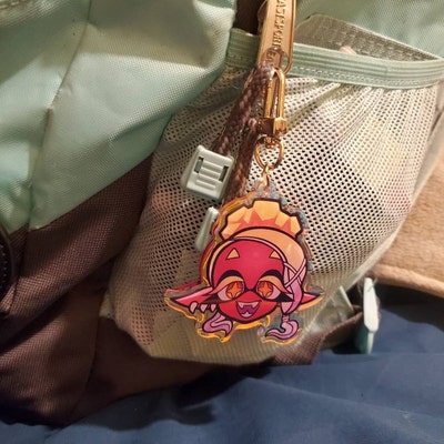 Splatoon 3 Shiver & Frye 2.5 Rainbow Acrylic Charm, Glitter Epoxy - Etsy