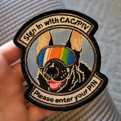 The Goodest Boy Military Email Dog Full Color Stitched Patch - Etsy