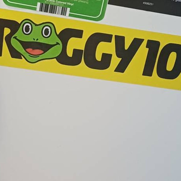 Froggy 101 Decal X2 the Office Large Bumper Sticker - Etsy