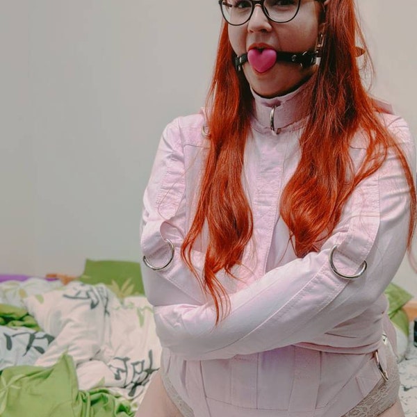 Baby Pink ABDL Straitjacket - Straitjacket for a Little / Adult Baby ...