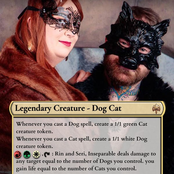 Custom MTG Card Template, Editable Magic the Gathering Design ...