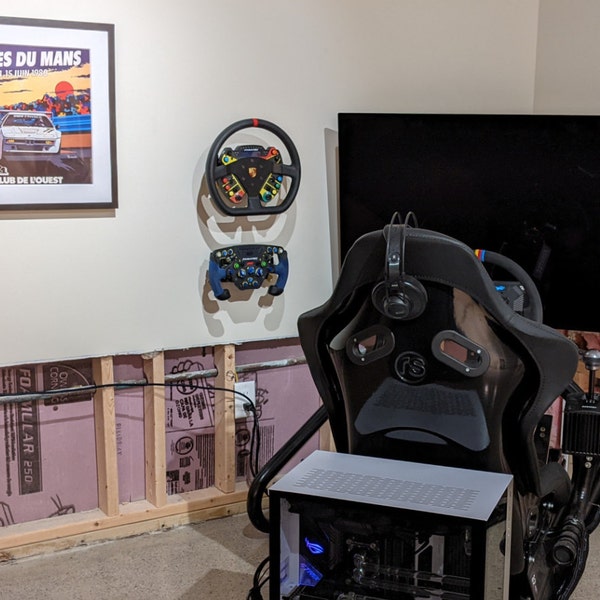 Fanatec Wall Hanger for Steering Wheel Rims by EPIC Sim Solutions ...