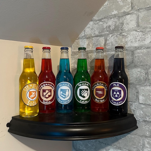 Zombies Perk Bottle Stickers (individual) - Etsy