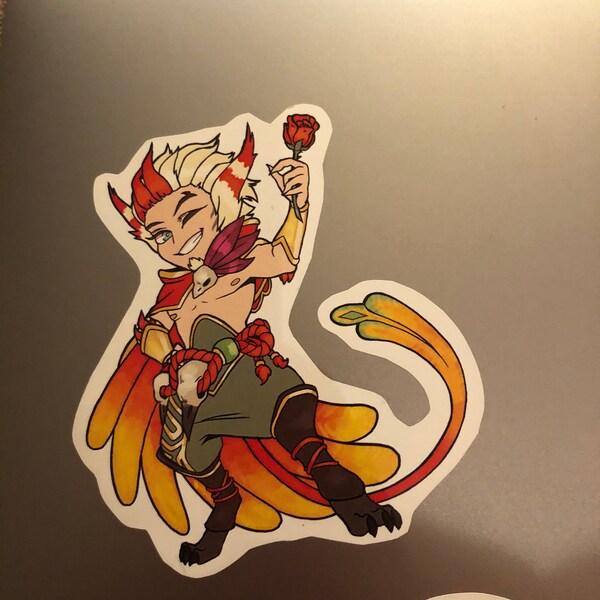 Rakan | Vinyl Sticker - Etsy